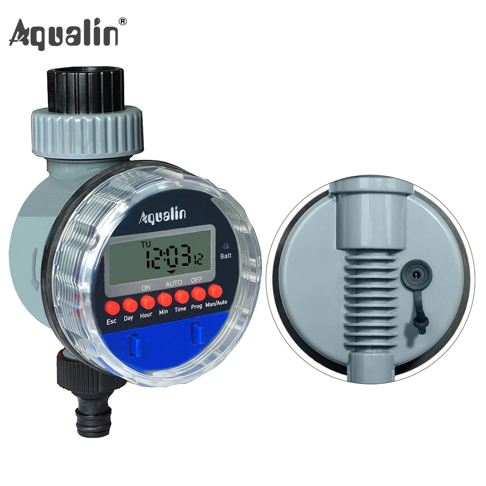 Automatic Electronic Ball Valve Water Timer Home Waterproof Garden ...
