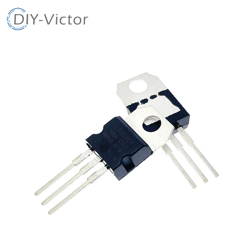 10pcs L7805cv Lm7805 L7805 7805 Voltage Regulator Ic 5v To-220 Make In ...