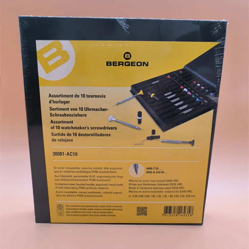 Watch-Repair-Tool-BERGEON-30081-A10-Ten-Pack-Slotted-Screwdriver-Watch ...