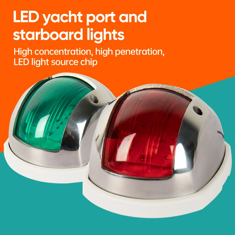 12v-24v-LED-Marine-Port-and-Starboard-Lights-Yacht-Side-Lights-Boats ...