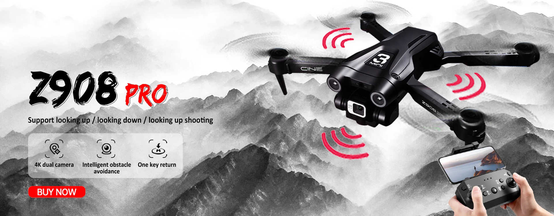 S150 Drone - 4K Professional ESC 8K Dual Camera Obstacle Avoidance Opt – RCDrone