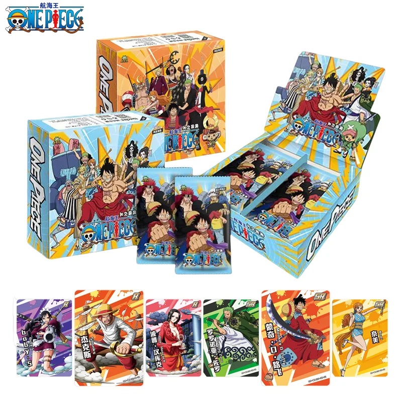 One-Piece-Collection-Cards-Rare-Booster-Box-Pack-Anime-Luffy-Zoro-Nami ...