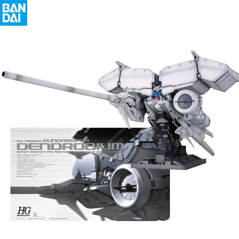Bandai Gunpla Hguc Hg 1/144 Rx-78gp03d Dendrobium Gundam Assembled ...