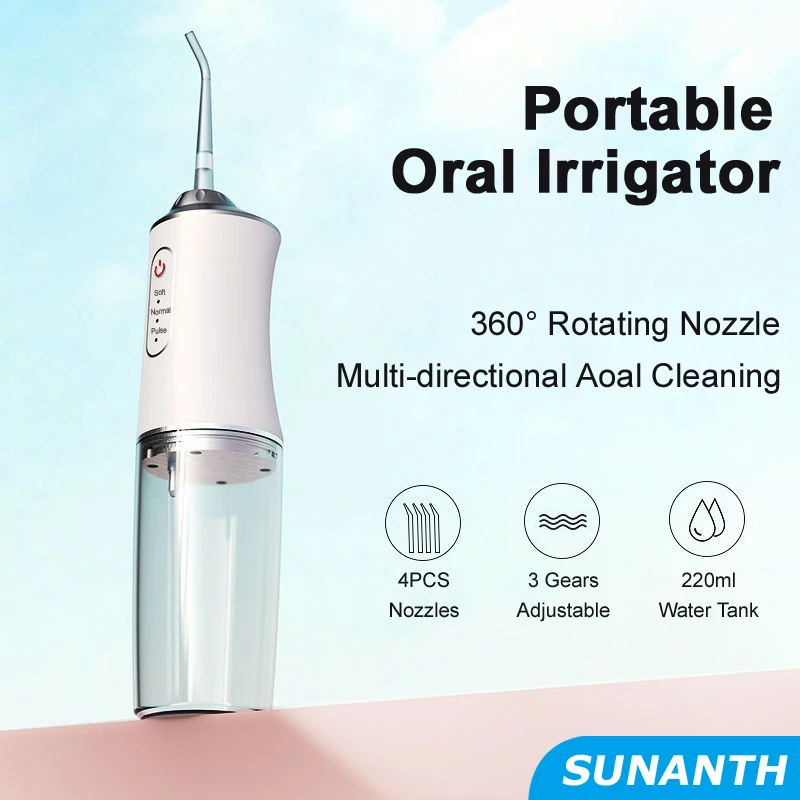 Water-Dental-Flosser-Teeth-Pick-Portable-Cordless-Oral-Irrigator ...