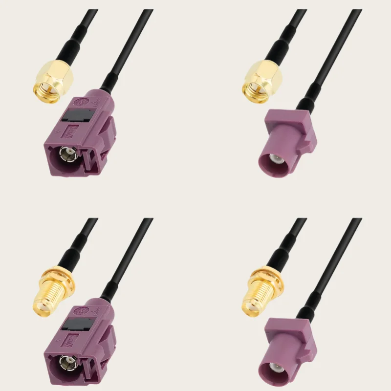Fakra D Male/Female to SMA Male/Female GPS Antenna Fakra D Extension ...