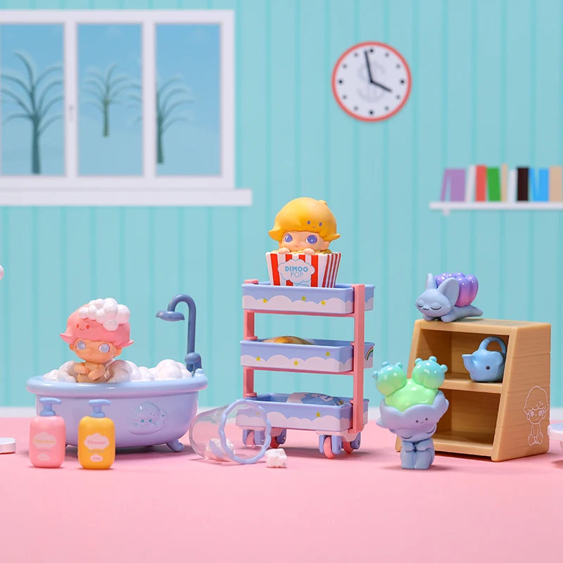 POP MART DIMOO Homebody Series Prop Series Mystery Box Figure Birthday ...
