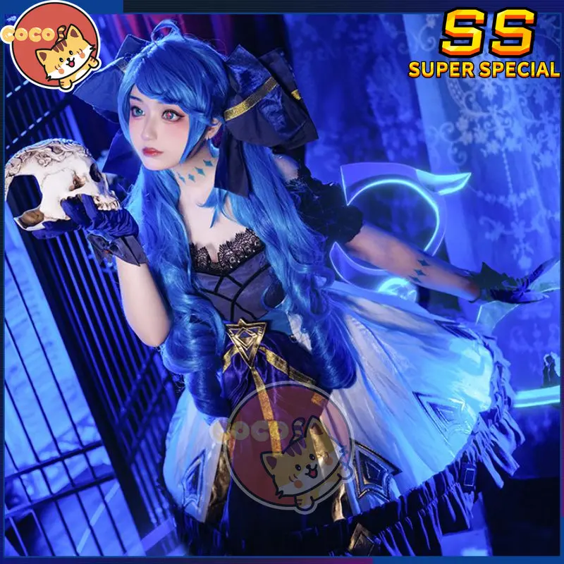 Cocos-ss Game Lol Gwen Cosplay Costume Game Cos League Of Legends Cosplay New Hero Gwen Lolita ...