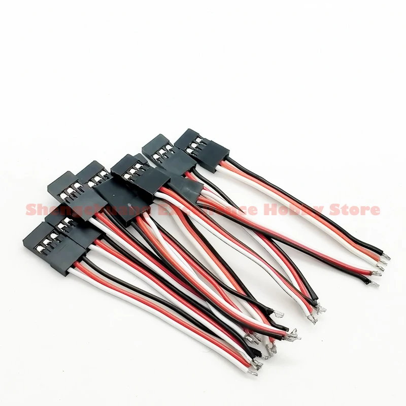 10-20Pcs-Single-Male-Female-Servo-Plug-Connector-30Core-50mm-Tail ...