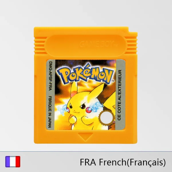Pokemon Yellow Cartridge