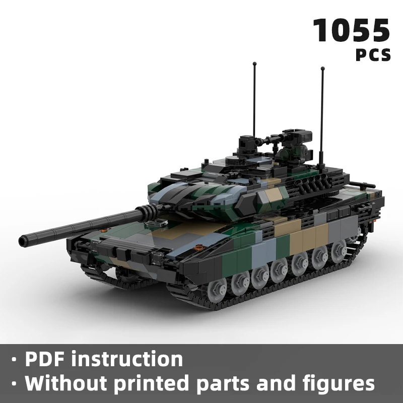 highly-realistic-Leopard-2-A7-main-battle-tank-Hungary-west-German-MBT ...
