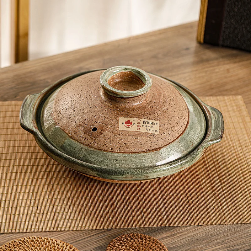 Japanese-Clay-Casserole-Stew-Pot-Domestic-Gas-Casserole-Soup-Pot-Open ...