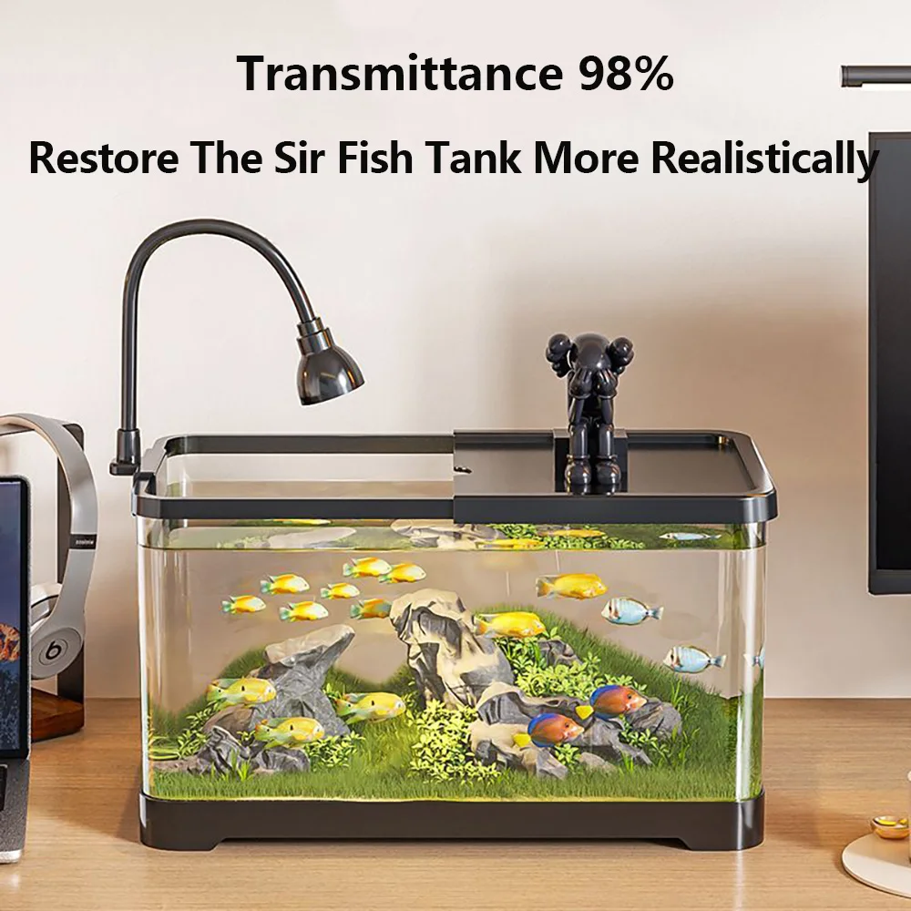 Transparent-Ecological-Fish-Tank-4K-HD-Aquarium-High-Quality ...
