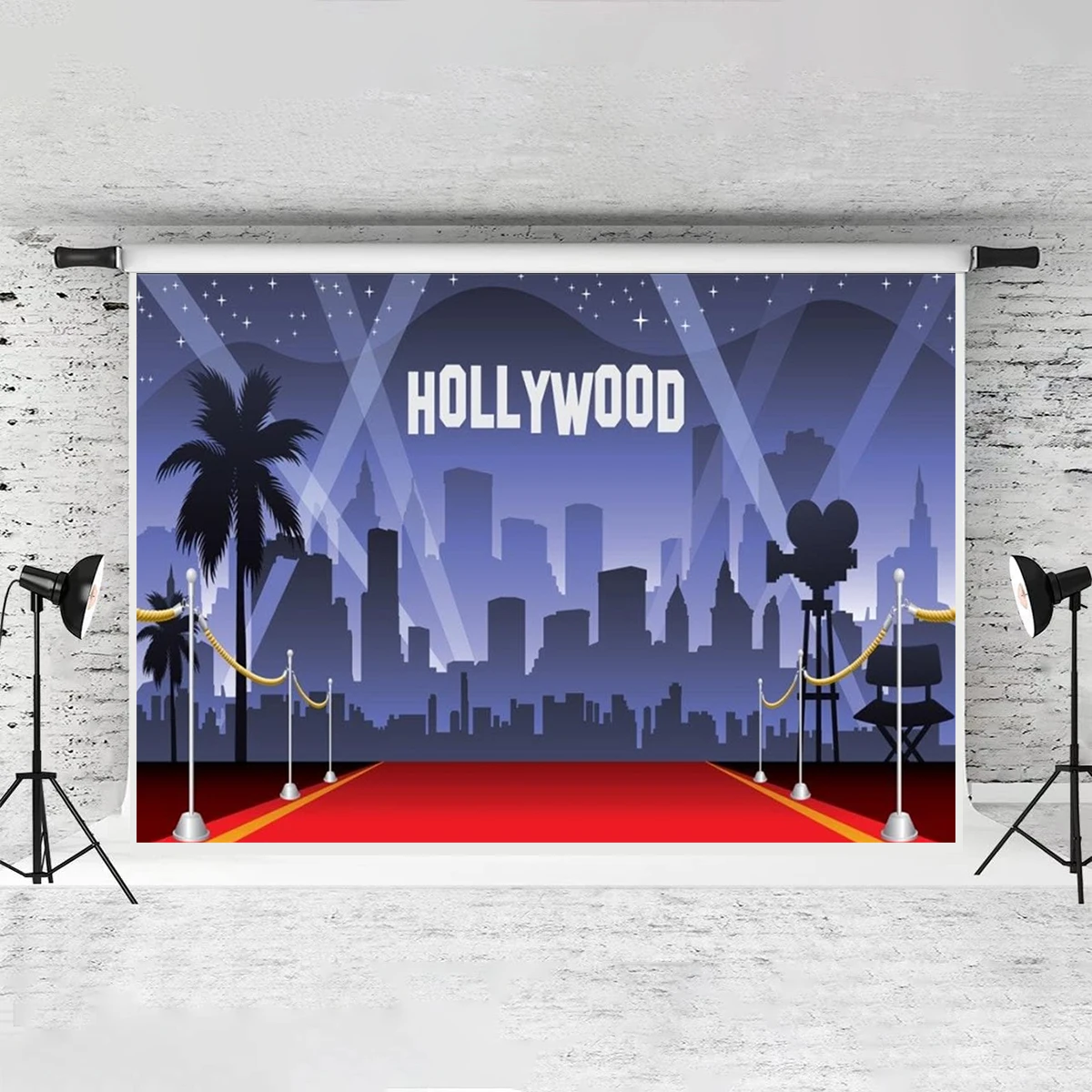 Movie Premiere Red Carpet Backdrop