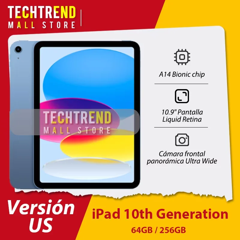 Apple-iPad-10-Generaci-n-10-9-Global-Version-Tablet-A14-Bionic-Chip ...