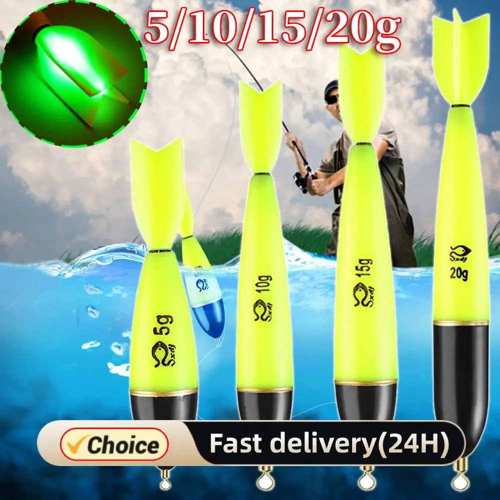 1-3PCS Luminous Fishing Floats Fishing Accessories Fishing Night Float ...