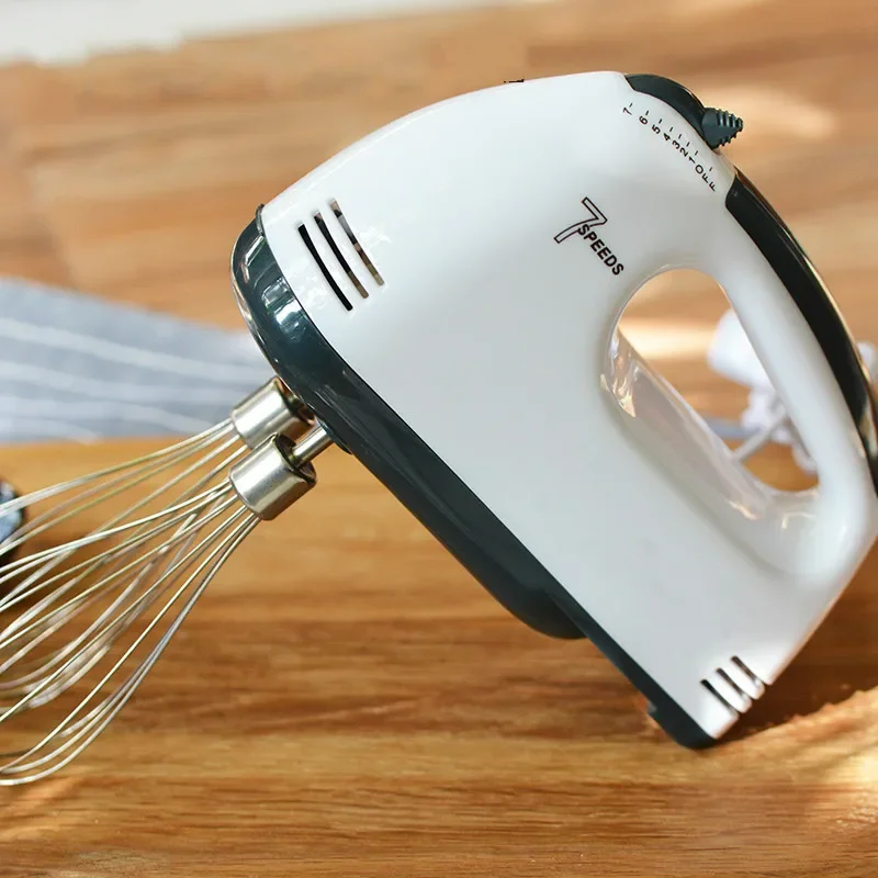 100W-7-Speeds-Electric-Mixer-Egg-Beater-handheld-Food-Mixers-Eggs ...