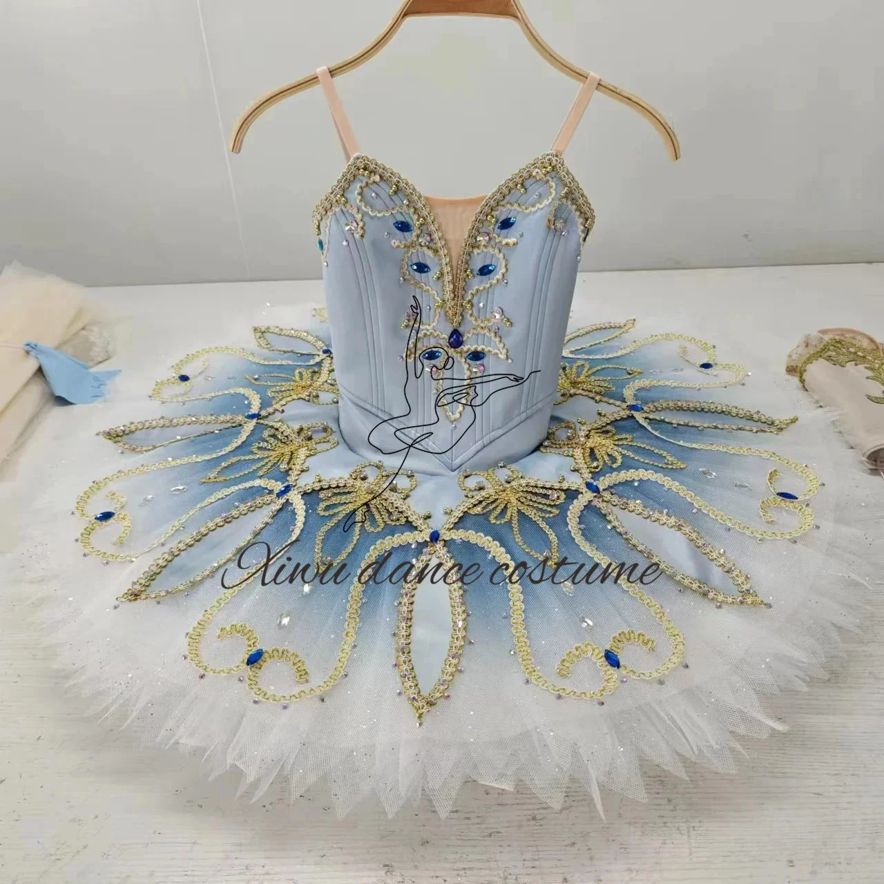 Falda-de-alta-gama-personalizada-tut-de-La-Bella-Durmiente-para ...