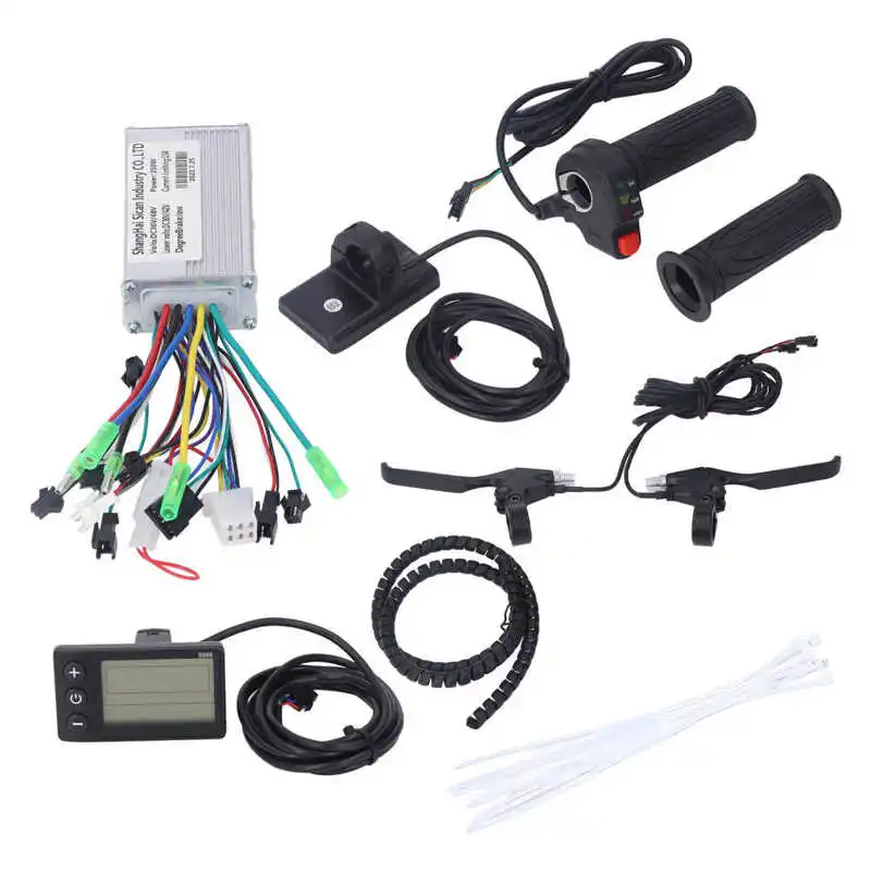 36V-48V-350W-Brushless-Motor-Controller-S866-LCD-S866-Panel-Kit ...
