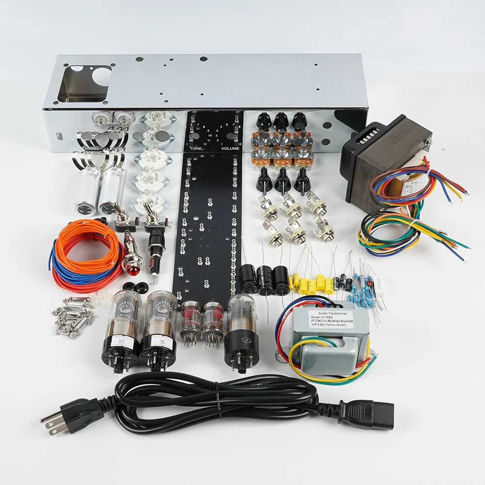 1 Set Fender 5E3 Deluxe Tube Guitar Amplifier 6V6 Push Pull Amp Kit DIY ...