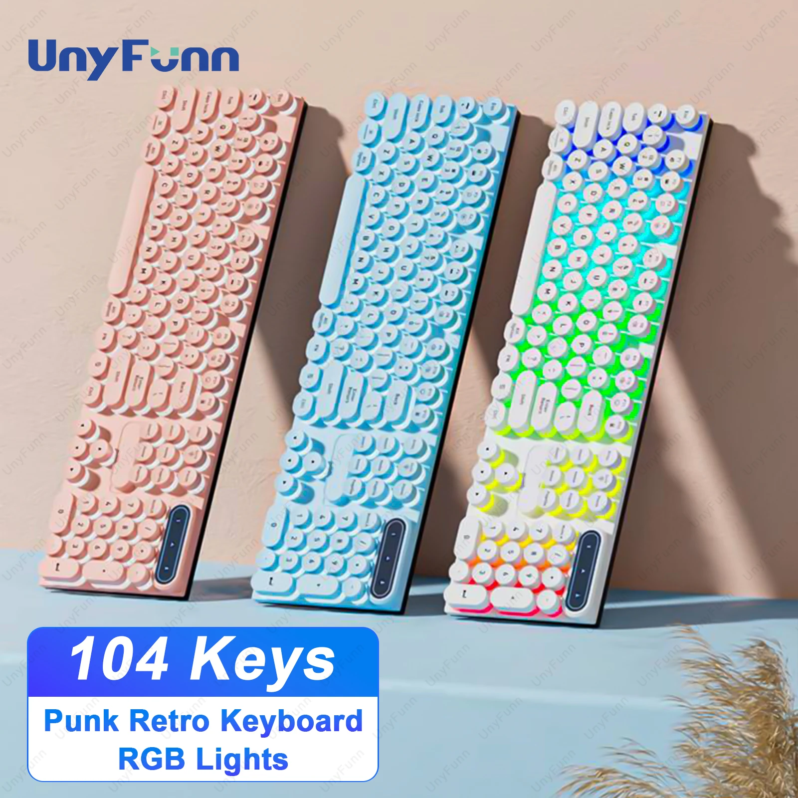 Mechanical-Feel-Keyboard-104keys-RGB-Backlit-Breathing-Light-Gaming ...
