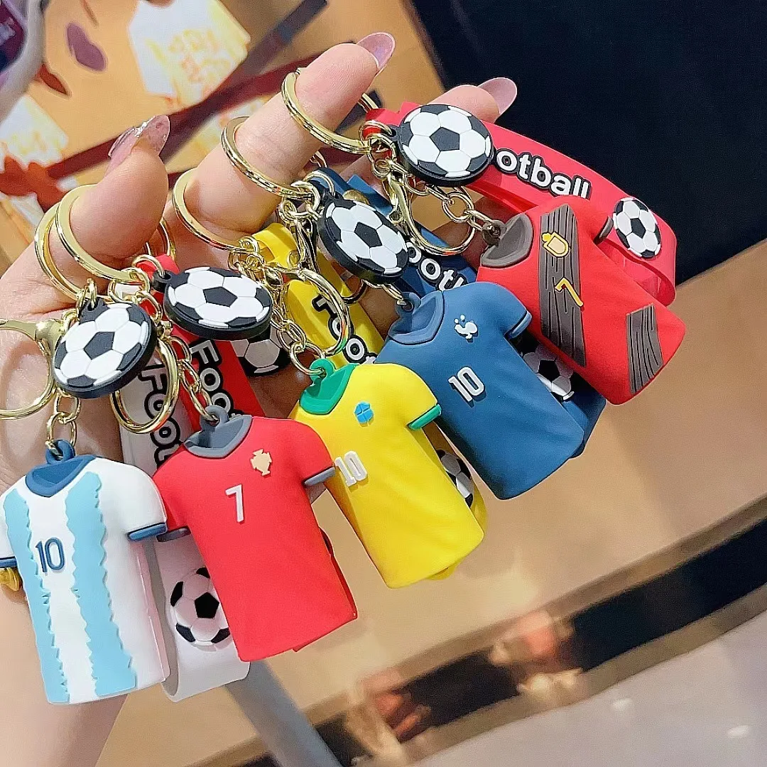 Football-Jersey-keychain-shirt-Cute-Doll-Keyring-Creative-Fashion ...