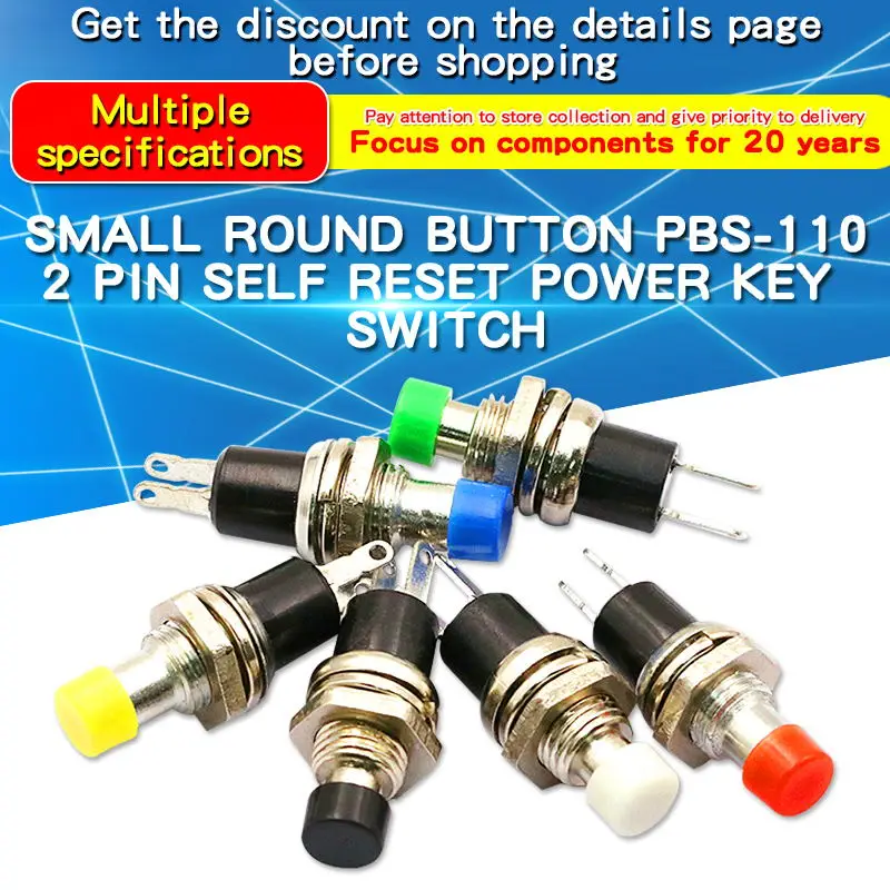 5PCS-Mini-Round-Momentary-Push-Button-Switch-Press-The-Self-Reset-7mm ...
