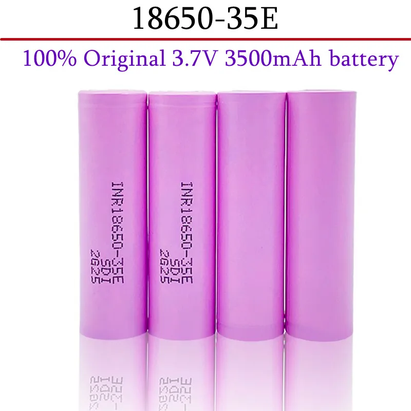 NEW 35E Original Power 18650 Lithium Battery 3500mAh 3.7v 25A High ...