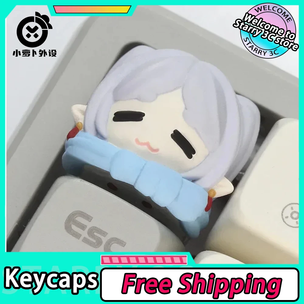 Frieren-Keycap-Frieren-Beyond-Journey-s-End-Keayboard-Keycaps-Cartoon ...