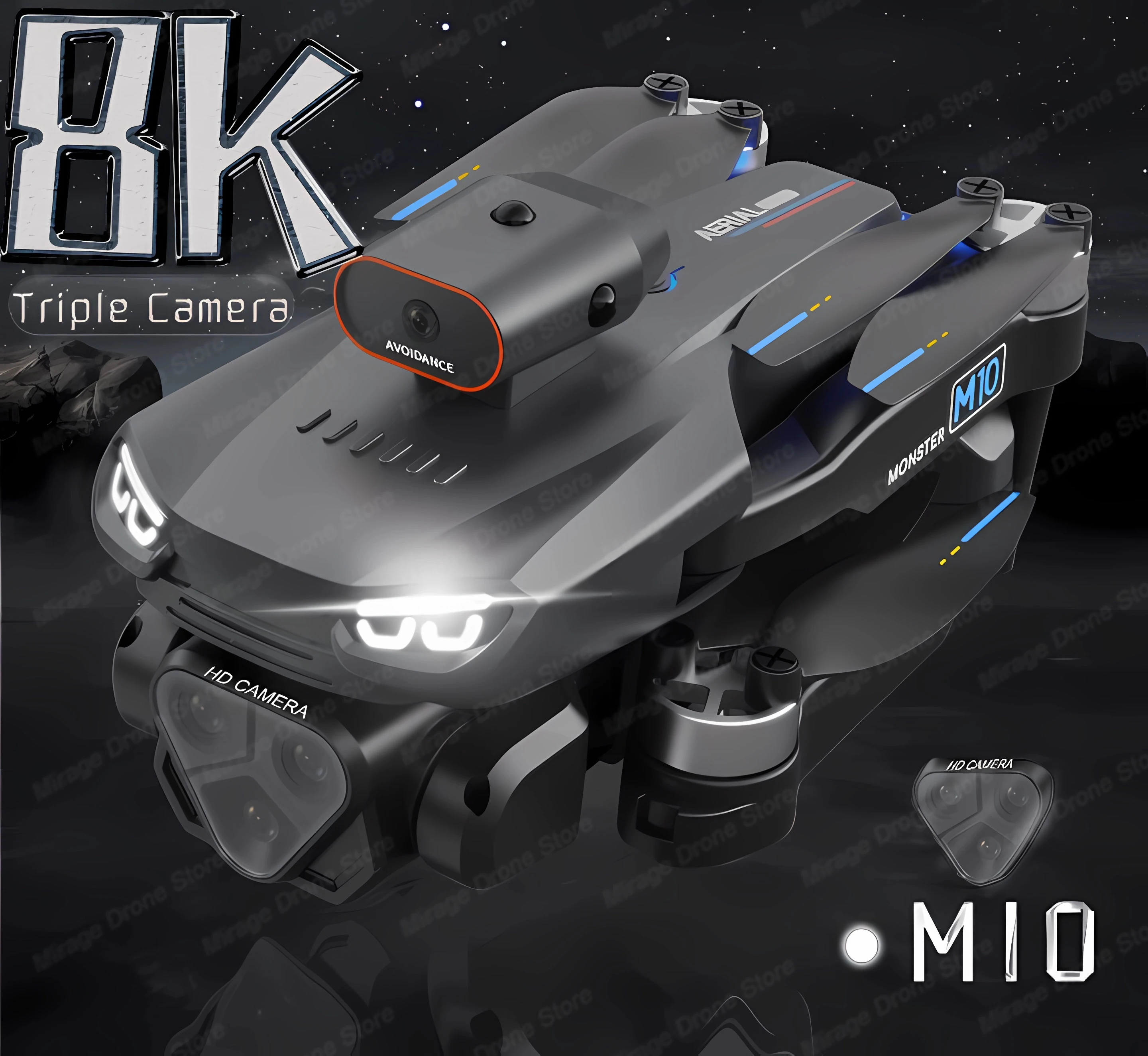 New-M10-Mini-Drone-4K-Professinal-8K-HD-Dual-Camera-5G-WIFI-Wide-Angle ...