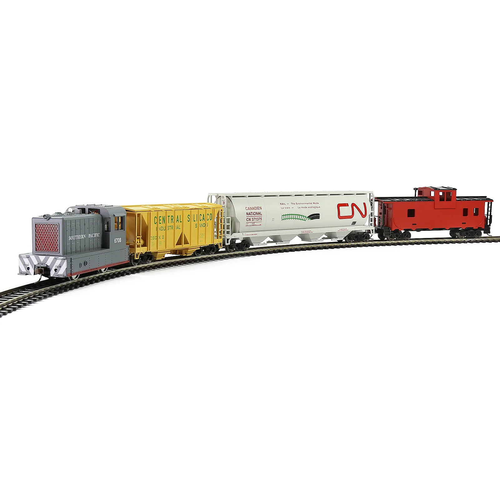 Evemodel HO Scale 1:87 Railway Locomotives with Model Wagons (Covered ...