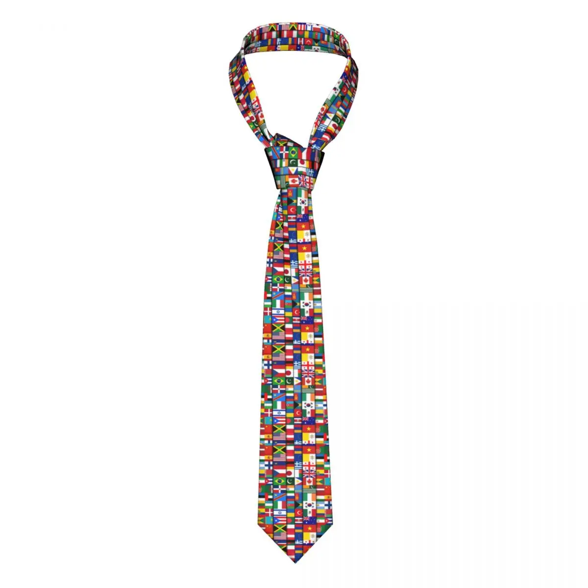 Fashion-60-Flags-Of-The-Countries-Of-The-World-Neckties-for-Men ...