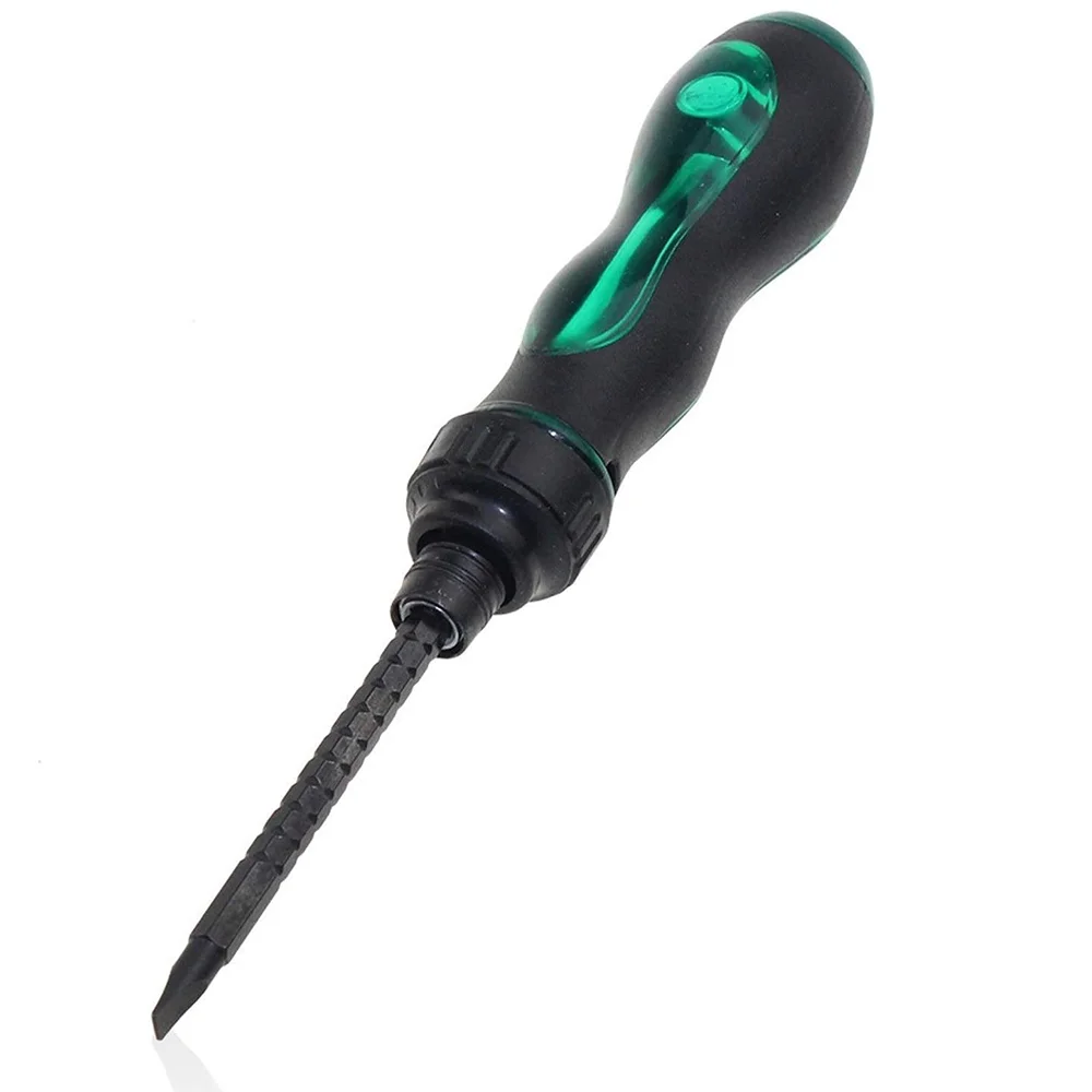 Ratchet-Telescopic-Adjustable-Length-Screwdriver-Phillips-Slotted ...