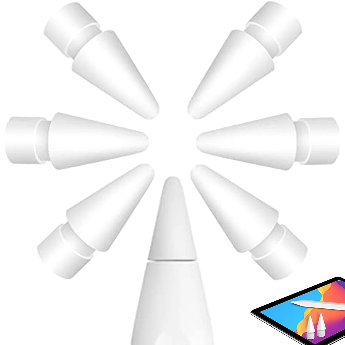 1-10PCS-Premium-Replacement-Pencil-Tips-for-Apple-Pencil-1-2-Generation ...