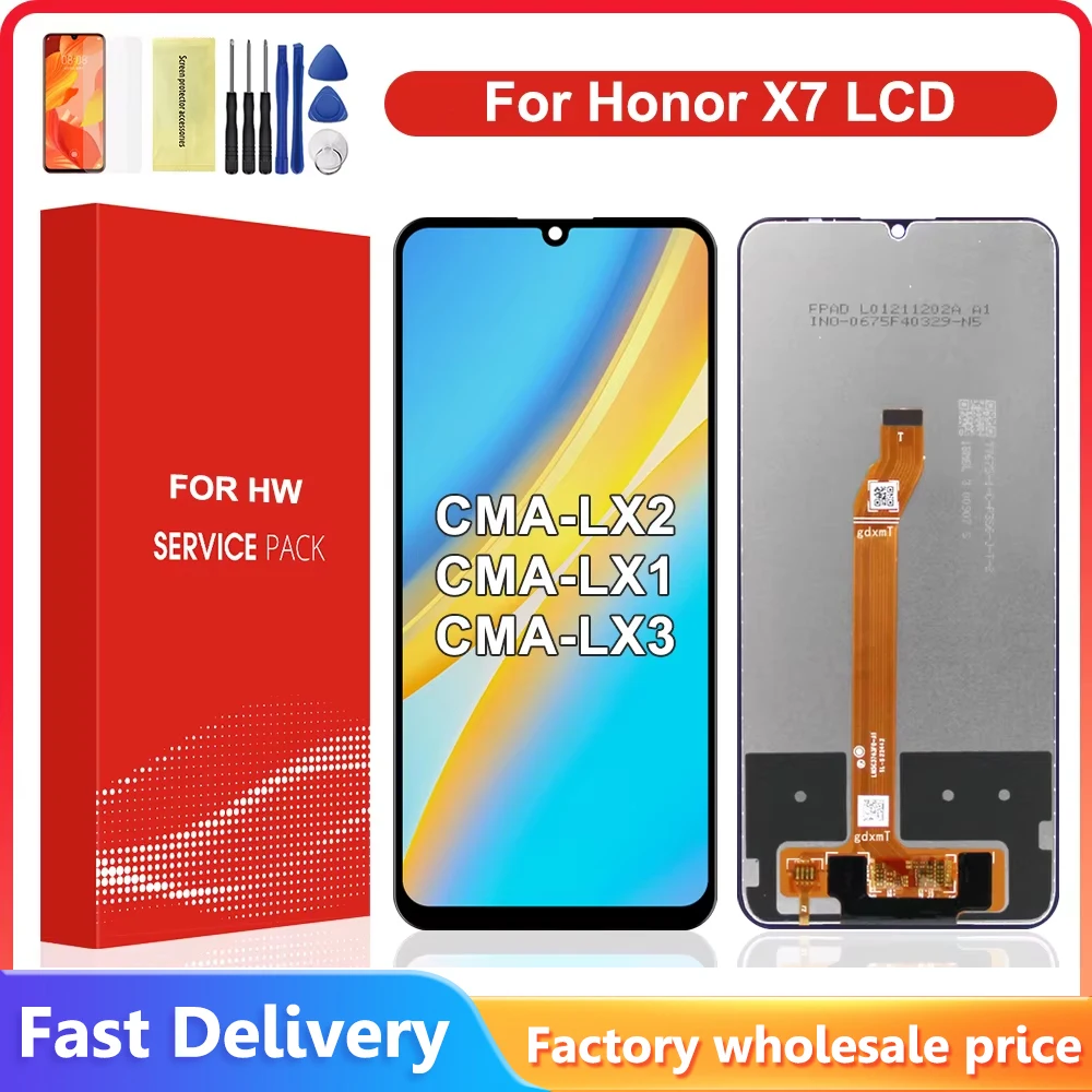 6.74'' New For Honor X7 LCD Display Touch Screen Panel with Frame ...