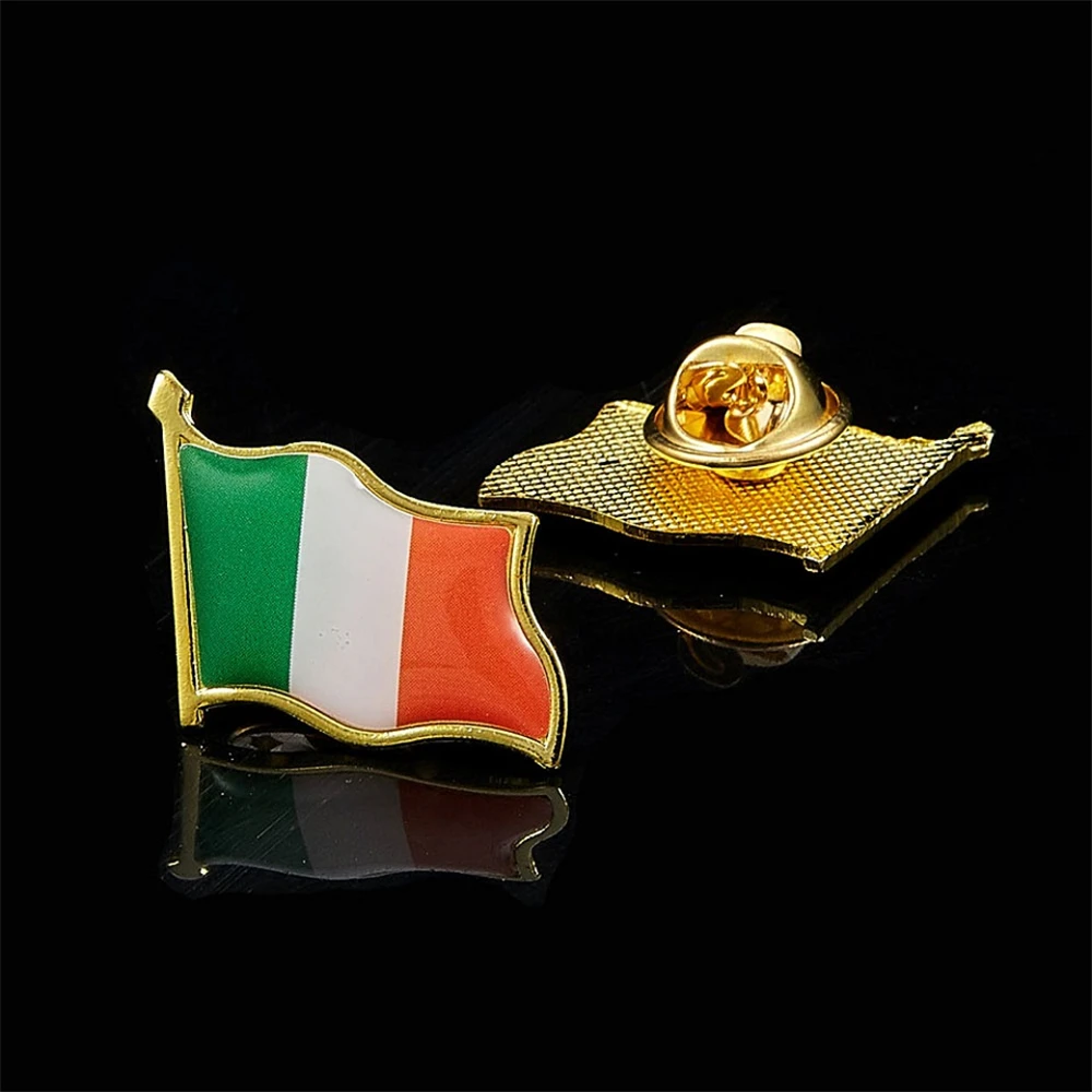 Ireland-Eire-Country-Flag-Lapel-Hat-Cap-Tie-Pin-Badge-Irish-Republic ...