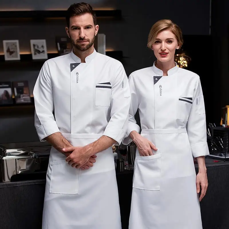 Overalls-Short-Summer-Wine-Restaurant-Ding-Room-Kitchen-Food-Breathable ...