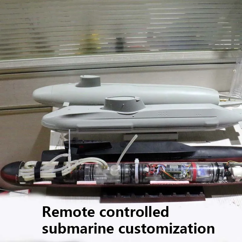 1-144-RC-Remote-Control-Submarine-Submarine-Model-Kit-Static-Modification-Custom-Sealed-Cabin ...
