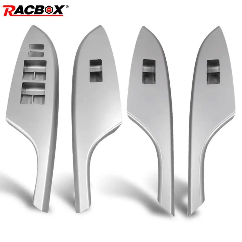 Window Glass Panel Armrest Lift Switch Button Cover Car Accessories ...