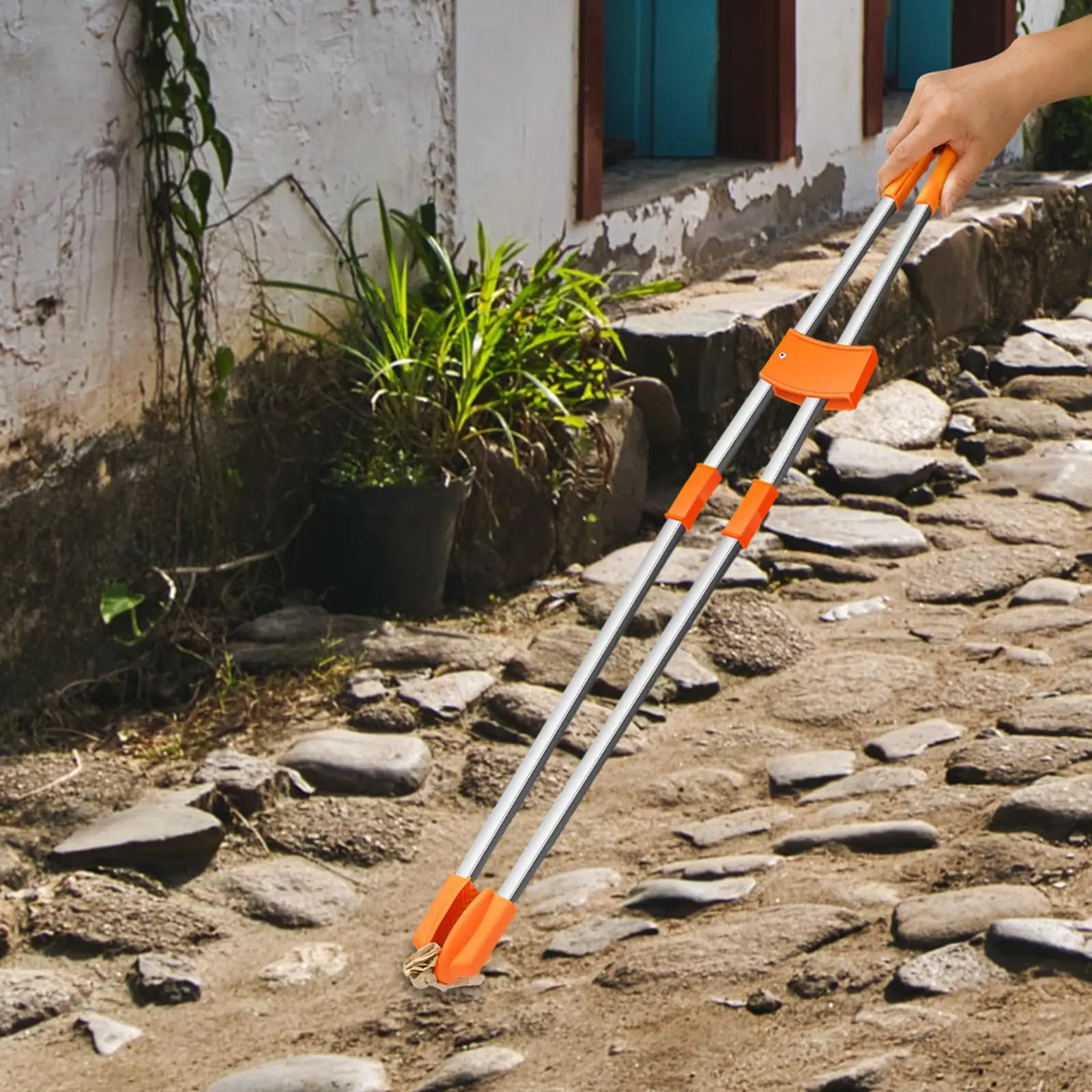 Trash Picker Upper Grabber Stainless Steel Litter Pick up Stick Trash ...