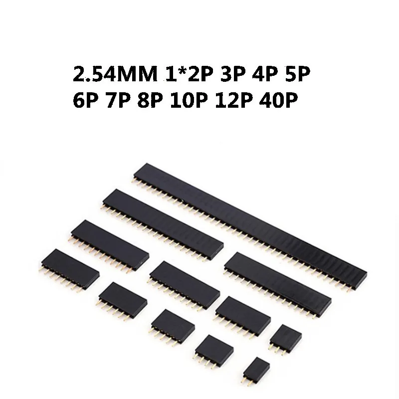 10pcs-2-54MM-spacing-female-single-row-female-pin-socket-1-2P-3P-4P-5P ...