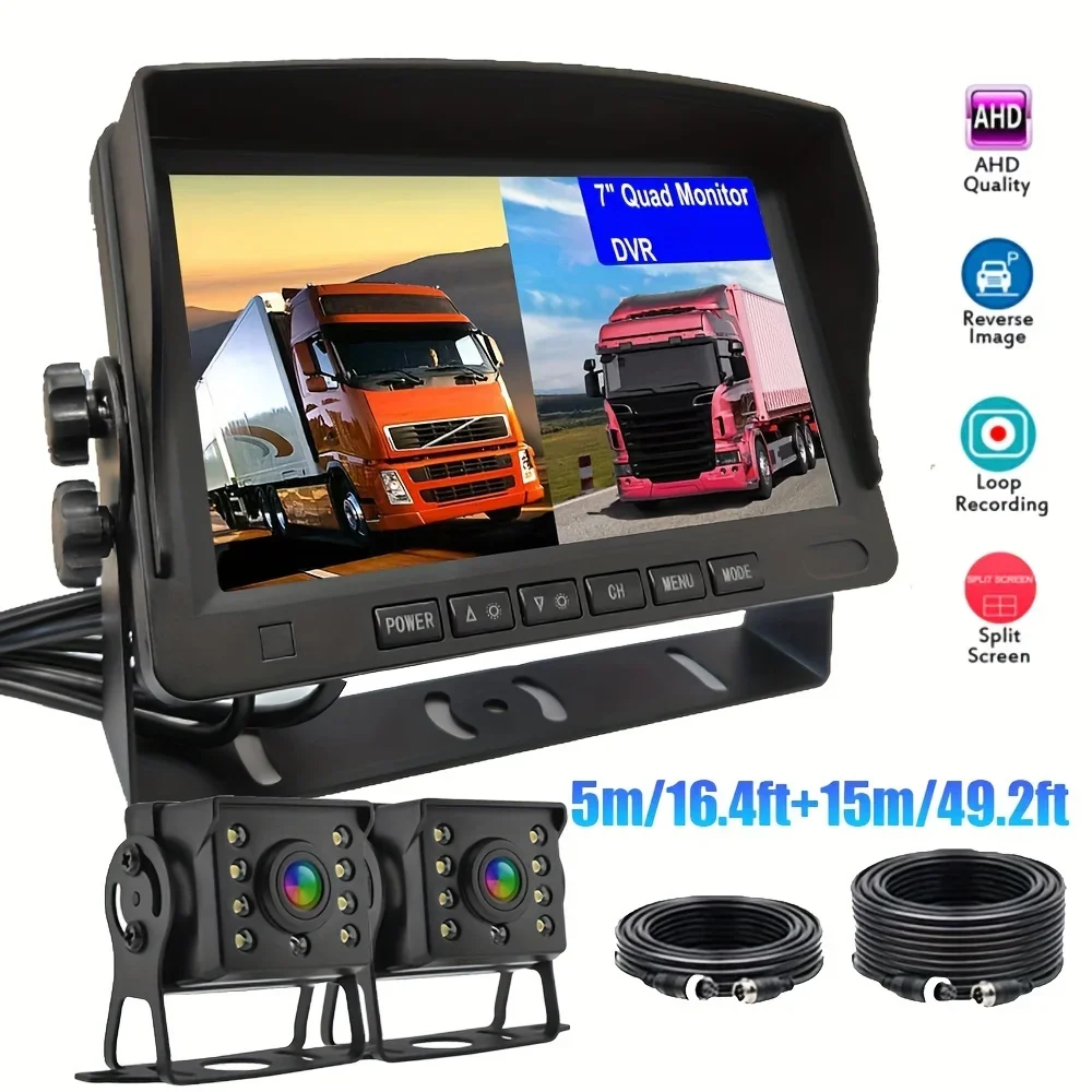 2CH-AHD-Waterproof-Rear-Side-View-Backup-Camera-Heavy-Duty-Vehicle-7 ...