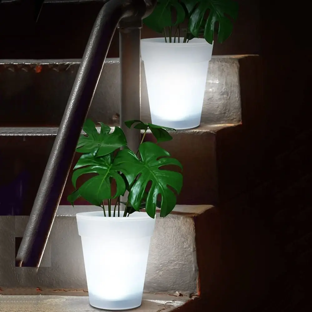 Waterproof-Solar-LED-Flowerpot-Illuminated-Solar-Power-Lighting-Flower ...