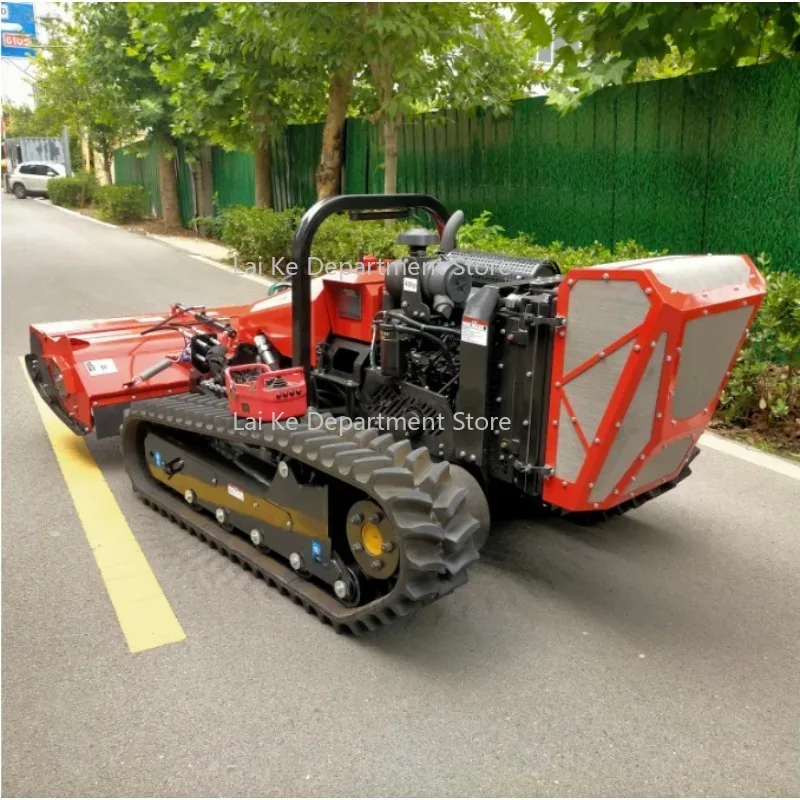 Lawn Mower Remote Control Crawler Agricultural - AliExpress 1420