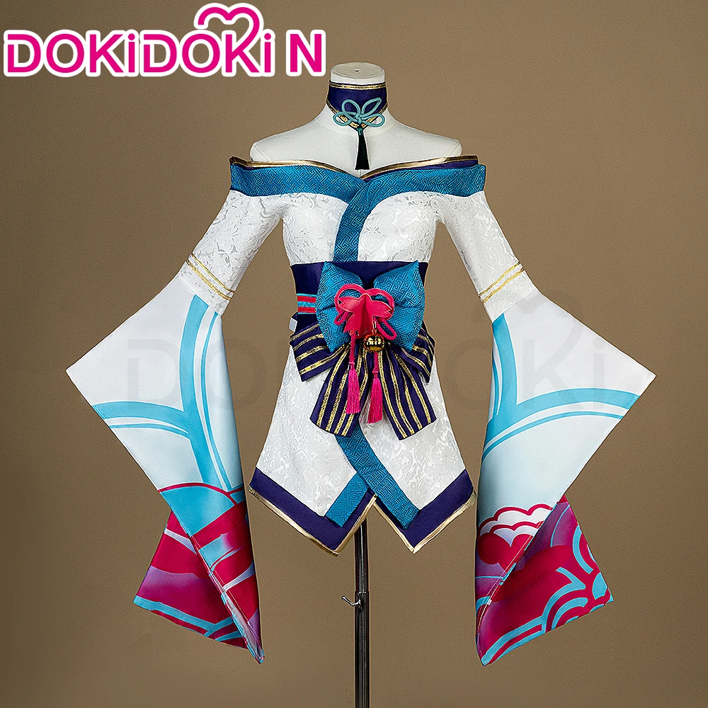 Ahrii Cosplay Costume Game Cosplay DokiDoki-N Ahrii Skin Cosplay Women ...