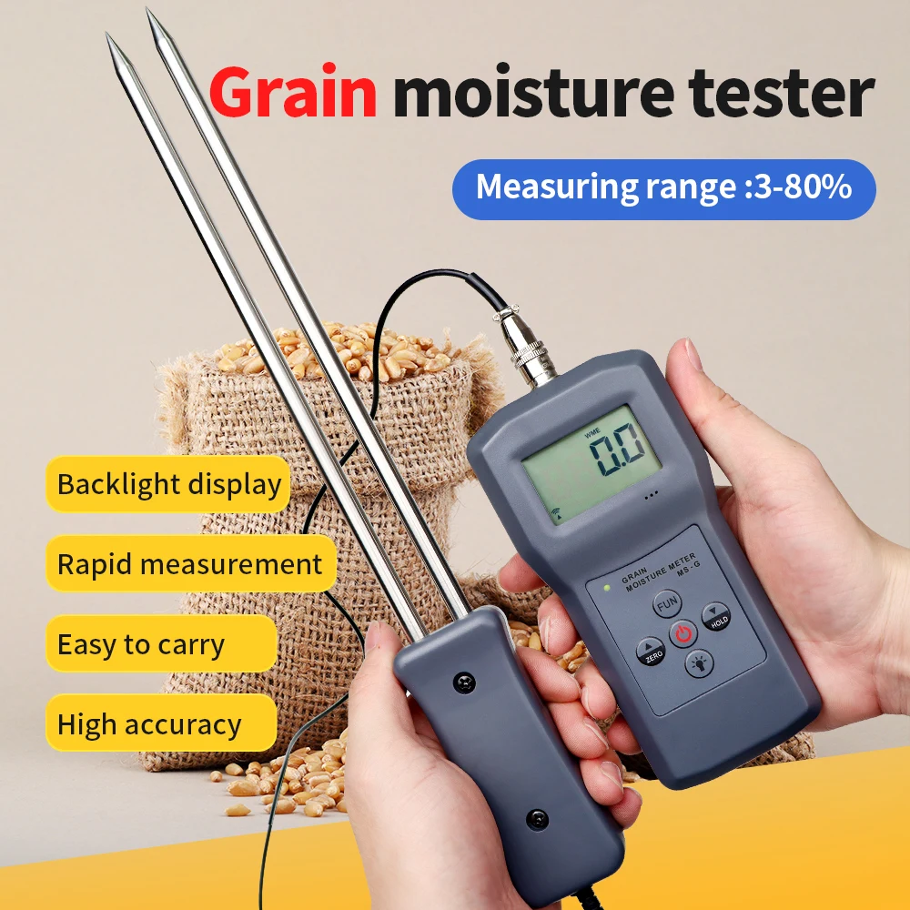 Digital-Grain-Moisture-Meter-MS-W-MS-G-Portable-Hygrometer-Sawdust-Wood ...