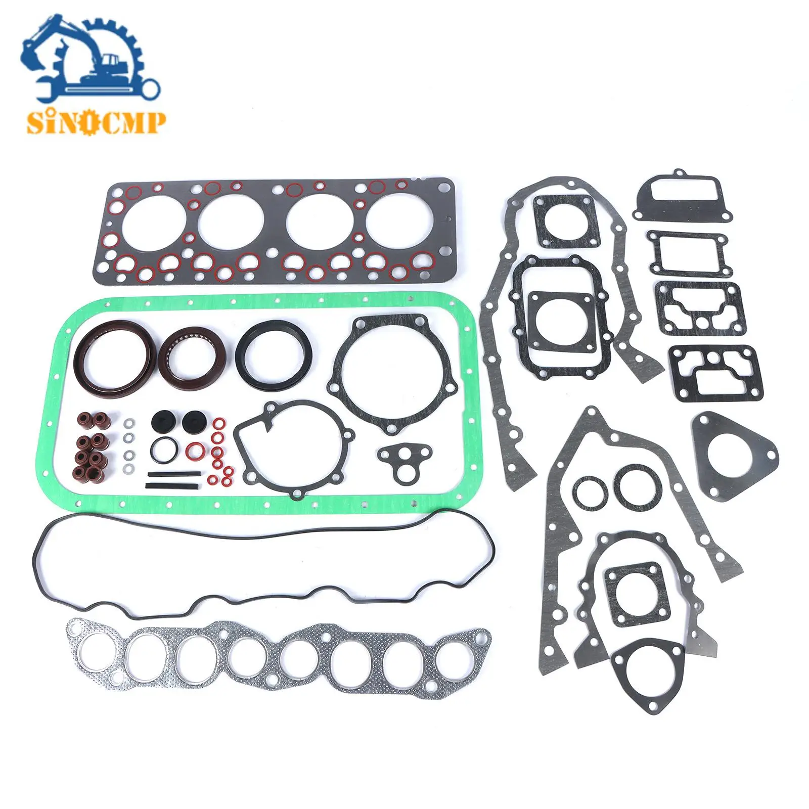 1Set Engine Overhaul Gasket Kit 10101-Y7525 10101-V0625 11044-V1701 For ...
