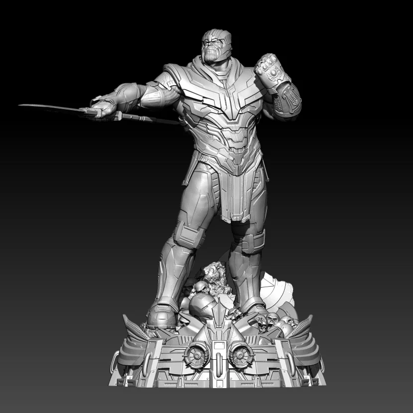 1-18-Die-cast-Resin-Model-Assembly-Kit-Sci-fi-Figure-Model-Unpainted ...