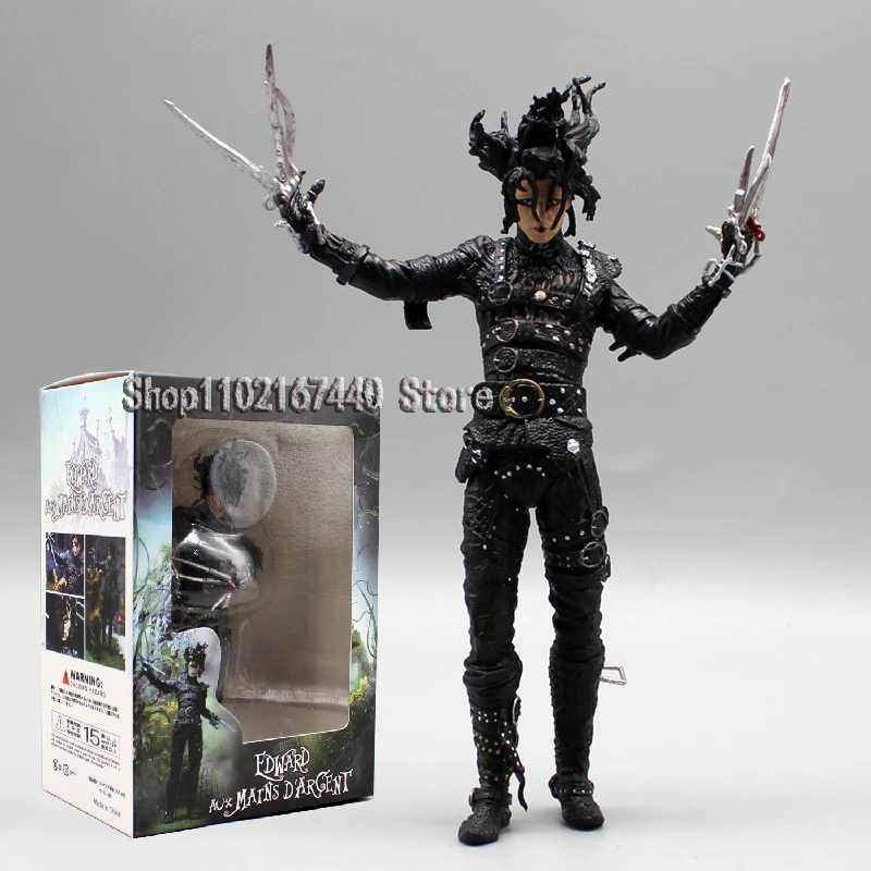 18cm-Movie-Peripherals-Edward-Scissorhands-Figure-1-6-Movable-Doll ...