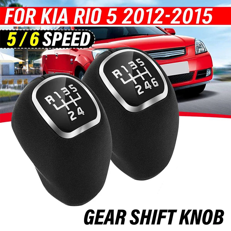 5-6-Speed-Gear-Shift-Knob-Car-Shifter-Lever-For-Kia-Rio-5-2012-2013 ...