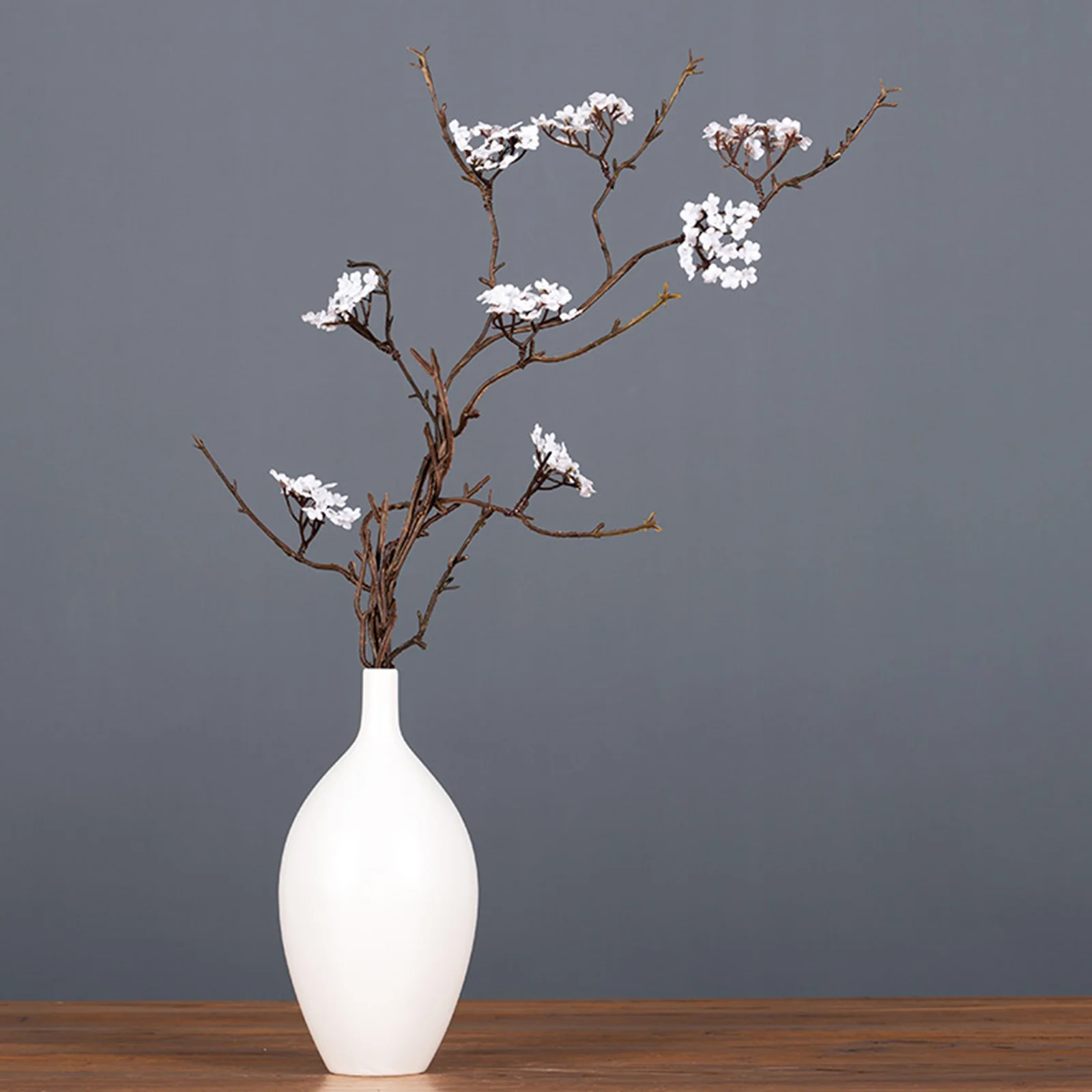 Simulation-Pink-Cherry-Flowers-Rattan-87cm-Artificial-Blossom-Branches ...
